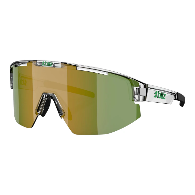 Bliz Lunettes de soleil Matrix (Transparent White/Brown W Green Multi)