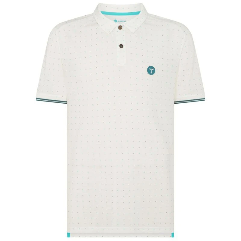 Oceantee Mens Earth Lightweight Polo Shirt (White) | Sportpursuit.com