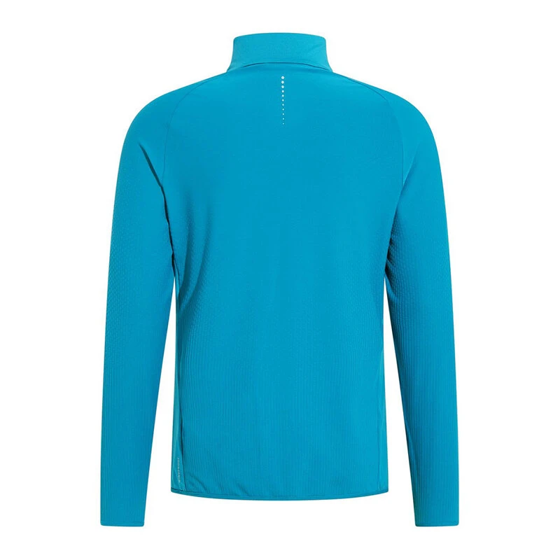 Odlo Mens Zeroweight Warm Hybrid Jacket (Blue) | Sportpursuit.com