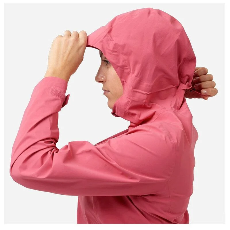 Odlo Womens Aegis 2.5L Waterproof Jacket (Holly Berry) | Sportpursuit.