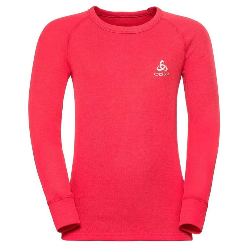 Odlo Kids Active Originals Warm Baselayer (Red) | Sportpursuit.com