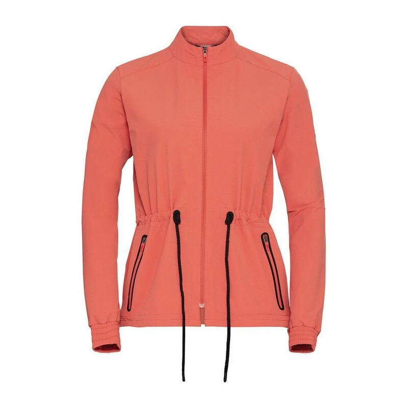 Odlo Womens Halden Jacket (Brown) | Sportpursuit.com