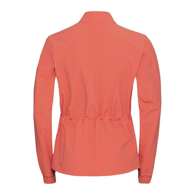 Odlo Womens Halden Jacket (Brown) | Sportpursuit.com