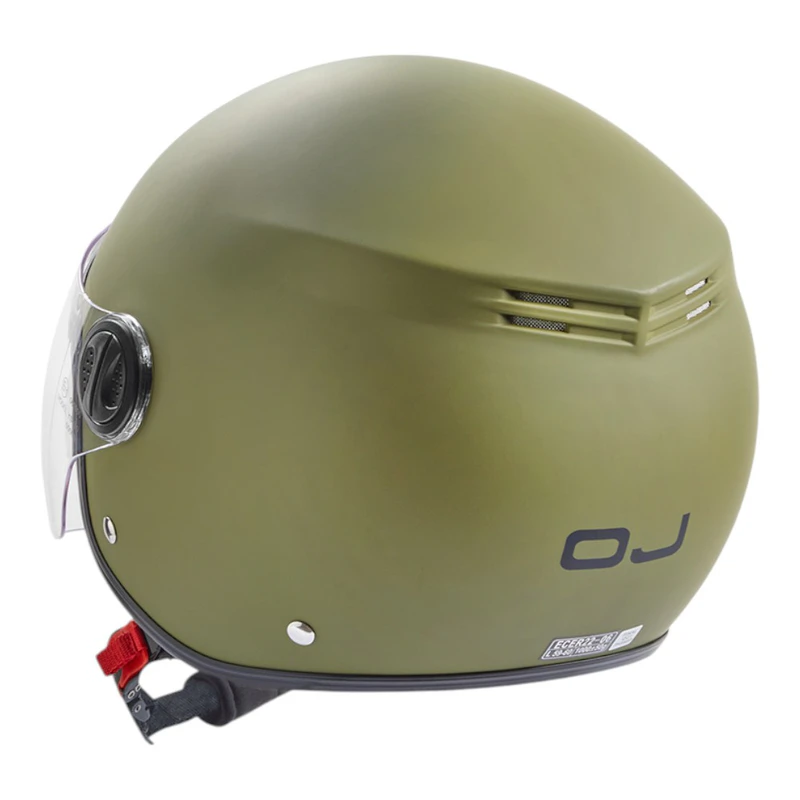 Oj Atsmosfere Metropolitaine Casque Jet Aria (Vert) | privatesportshop