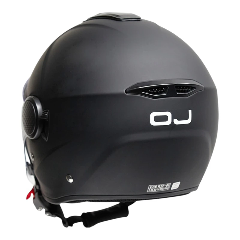 Oj Atsmosfere Metropolitaine Sogno Motorbike Helmet (Black) | Sportpur