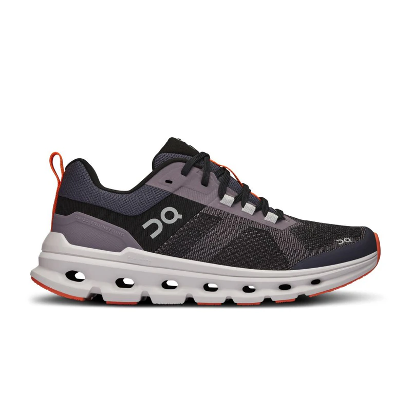 On Running Womens Cloudcore 1 Running Shoes (Iron/Lavender) | Sportpur