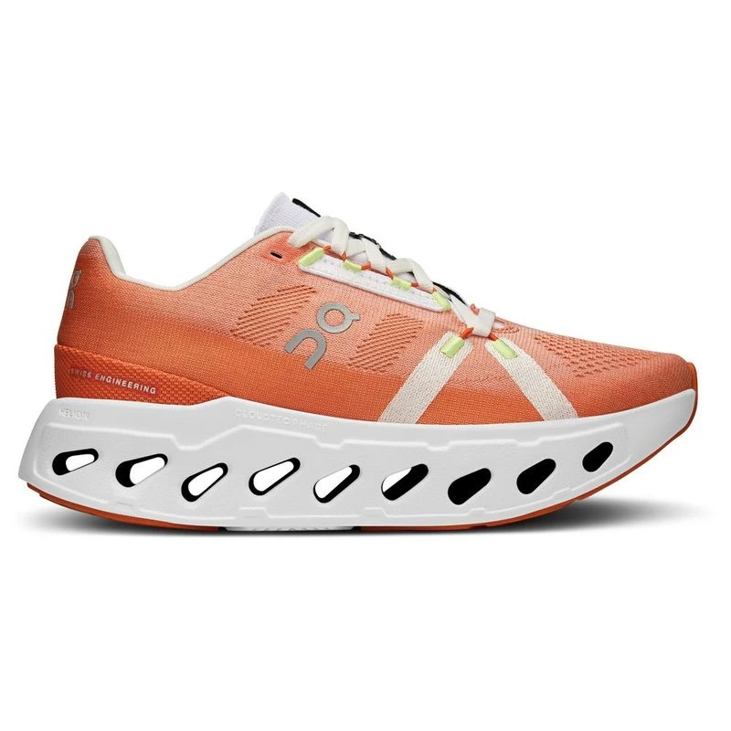 On Running Womens Cloudeclipse 1 Running Shoes (Flame/Ivory) | Sportpu