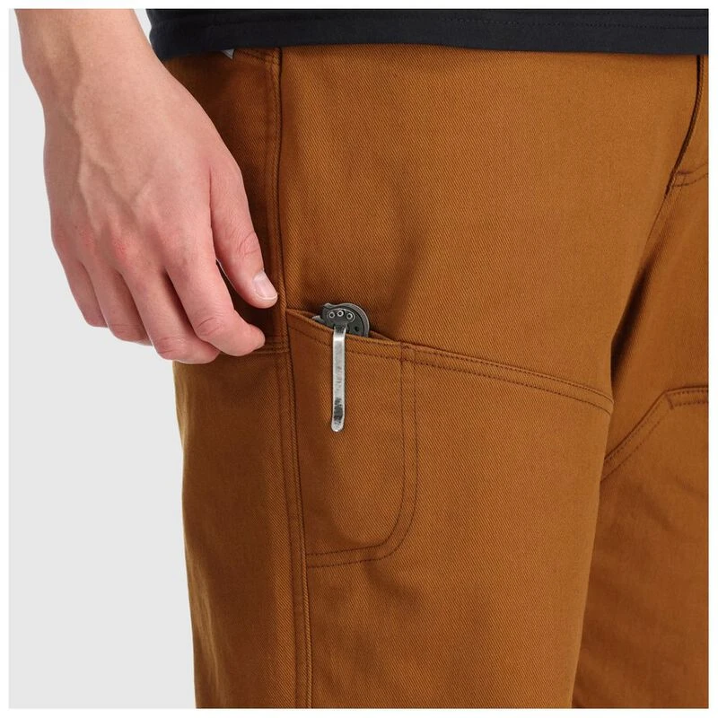 Outdoor Research Mens Lined Work Trousers (Saddle) | Sportpursuit.com