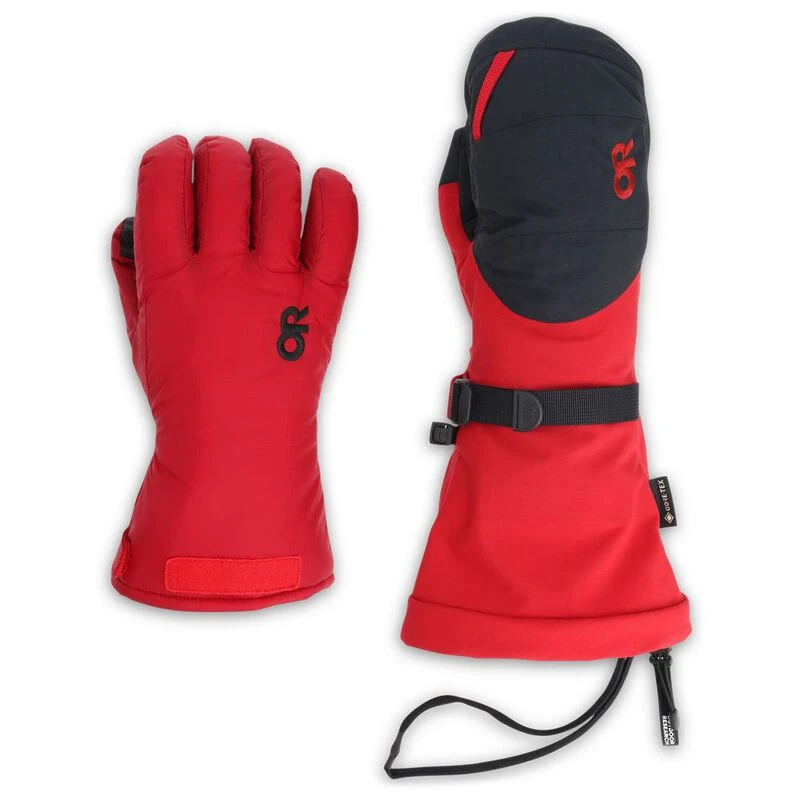 Outdoor Research Mt. Baker II GTX Mittens (Agate/Black) | Sportpursuit