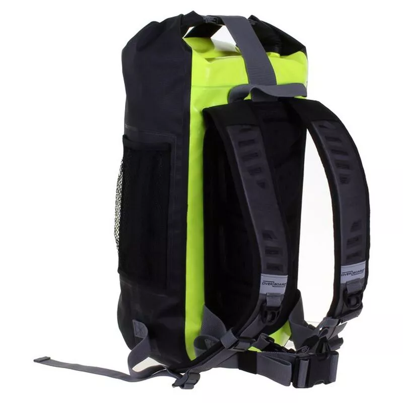 Overboard Pro-Vis 20L Waterproof Backpack (High Vis Yellow) | Sportpur