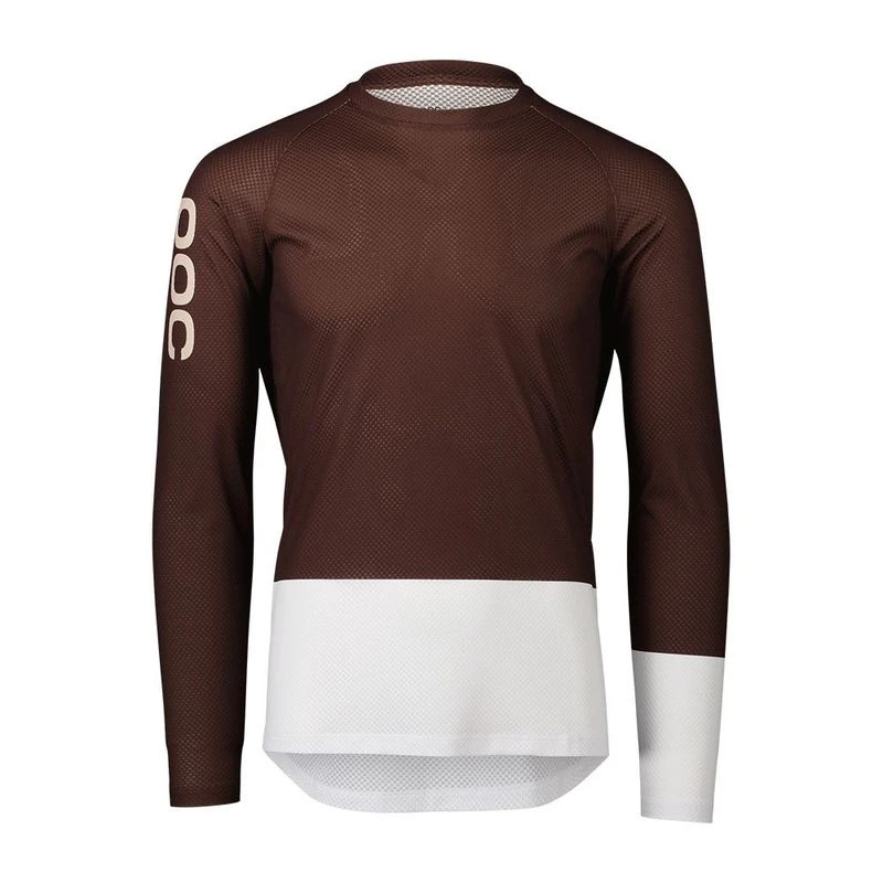 POC Mens MTB Pure Short Sleeve Cycling Jersey (Brown) | Sportpursuit.c
