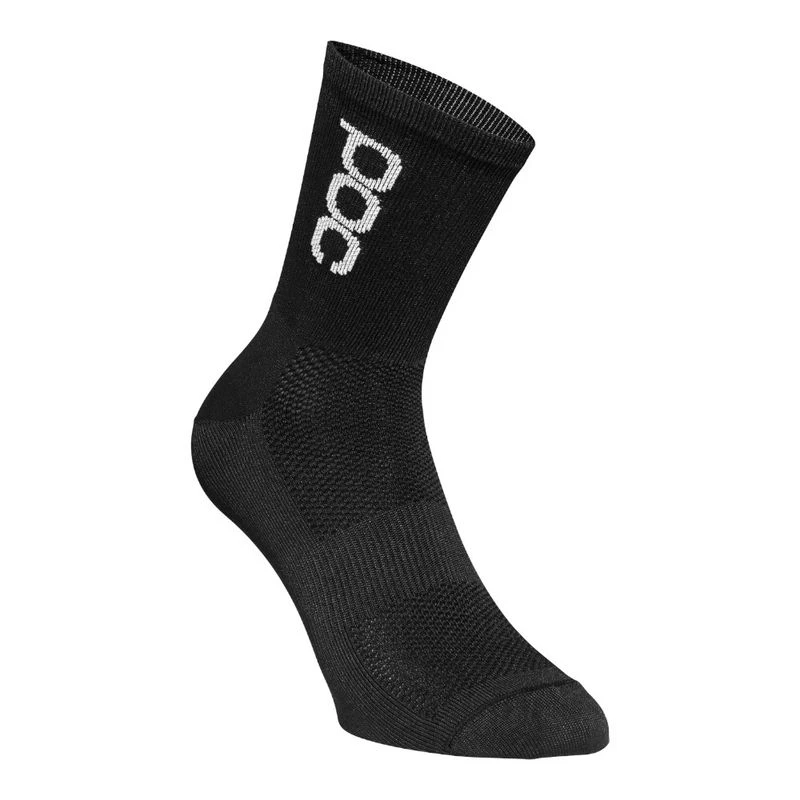 POC Essential Road Socks (Black) | Sportpursuit.com