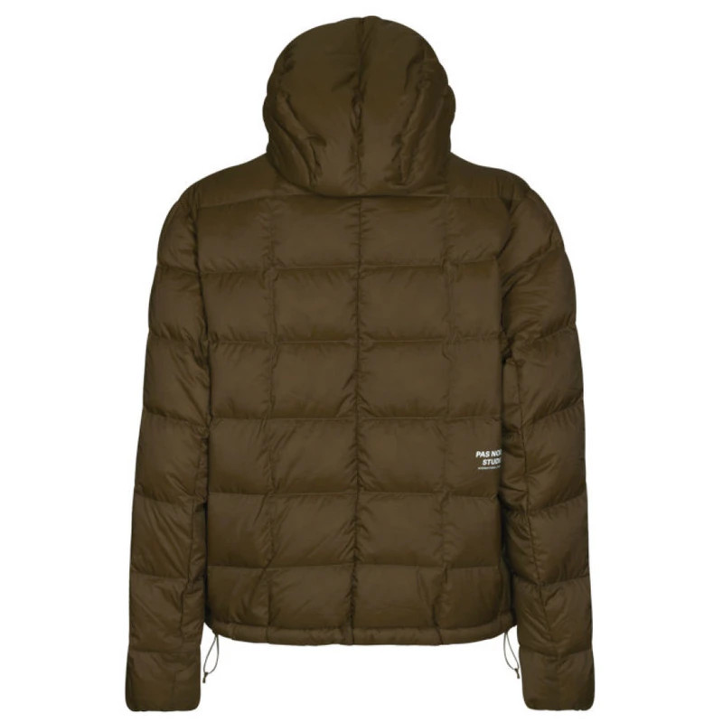 PasNormalStudios Mens Off-Race Down Down Jacket (Army Brown) | Sportpu