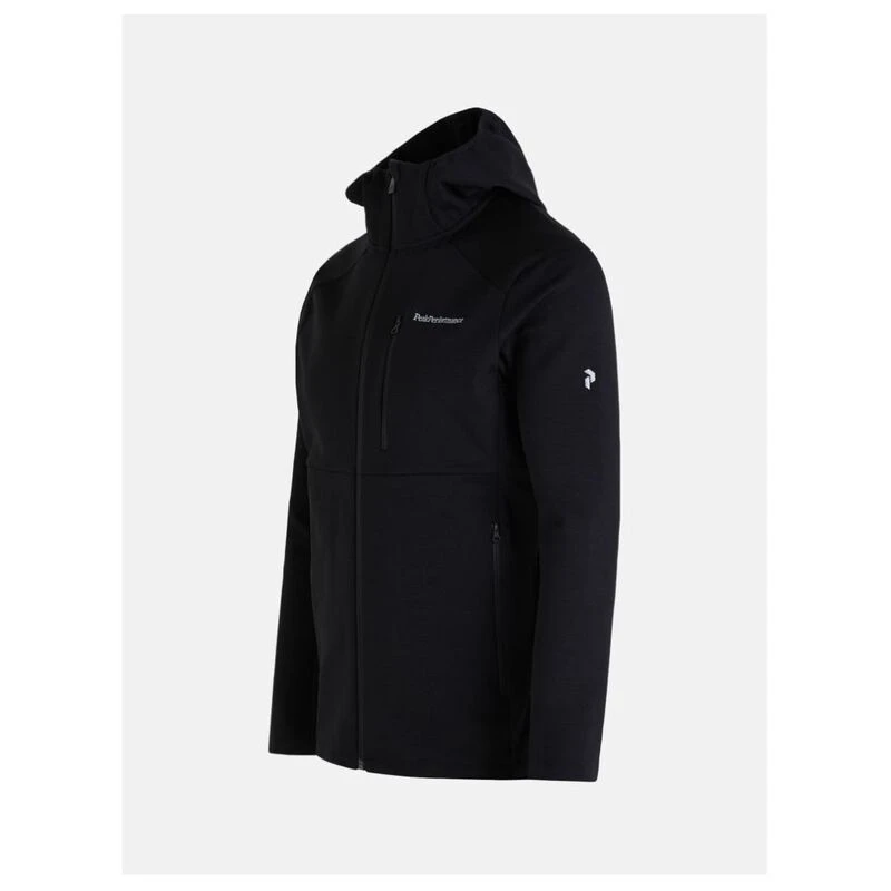 PeakPerformance Mens Vertical Jacket (Black) | Sportpursuit.com