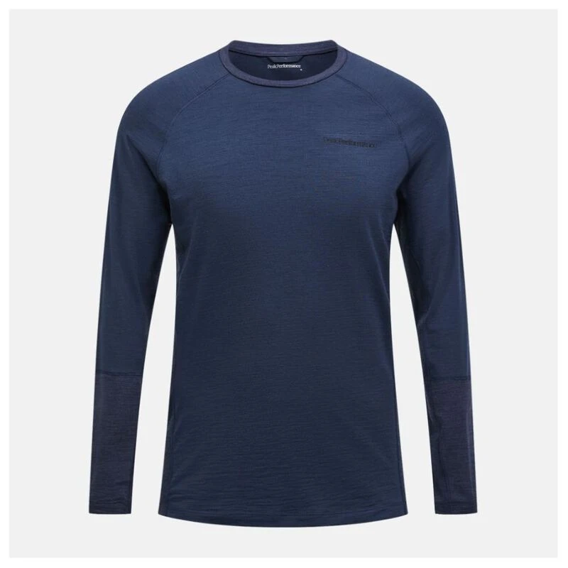 Peak Performance Mens Magic Crew Pullover (Blue Shadow/Blue Shadow Mel