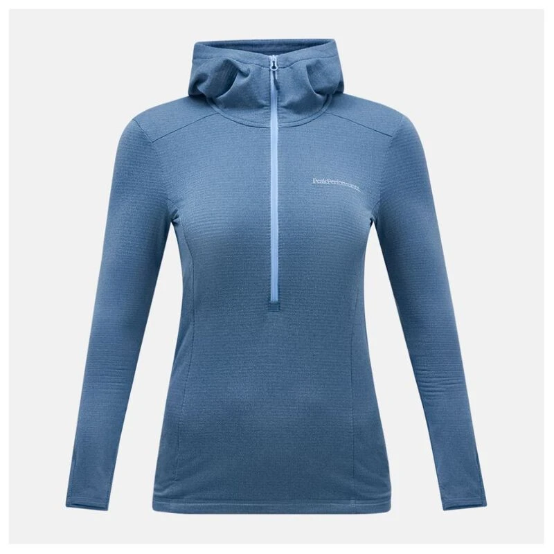 PeakPerformance Womens Light Hoody (Blue) | Sportpursuit.com