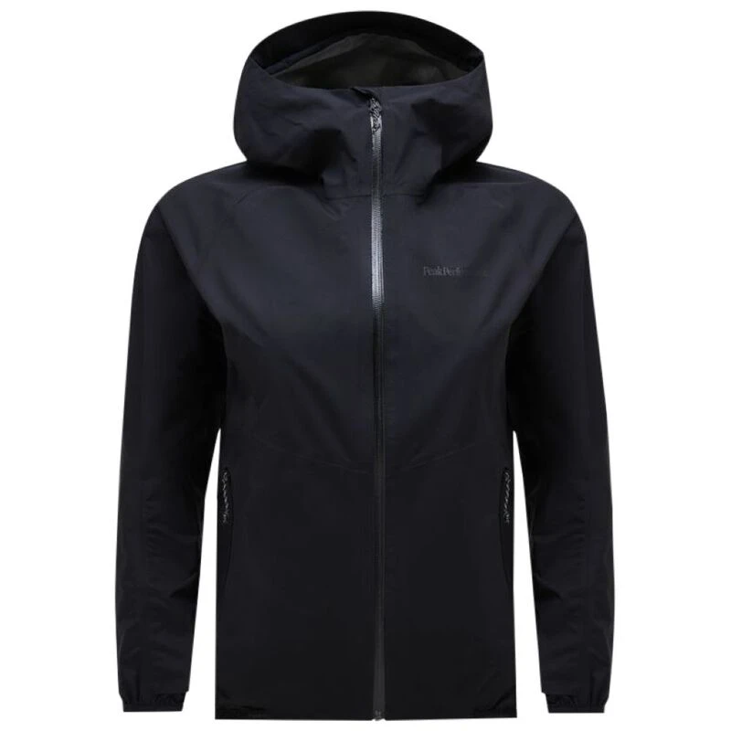 PeakPerformance Womens Pac Jacket (Black) | Sportpursuit.com