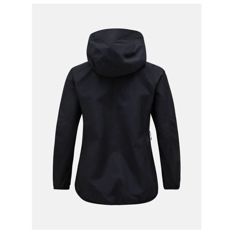 PeakPerformance Womens Pac Jacket (Black) | Sportpursuit.com