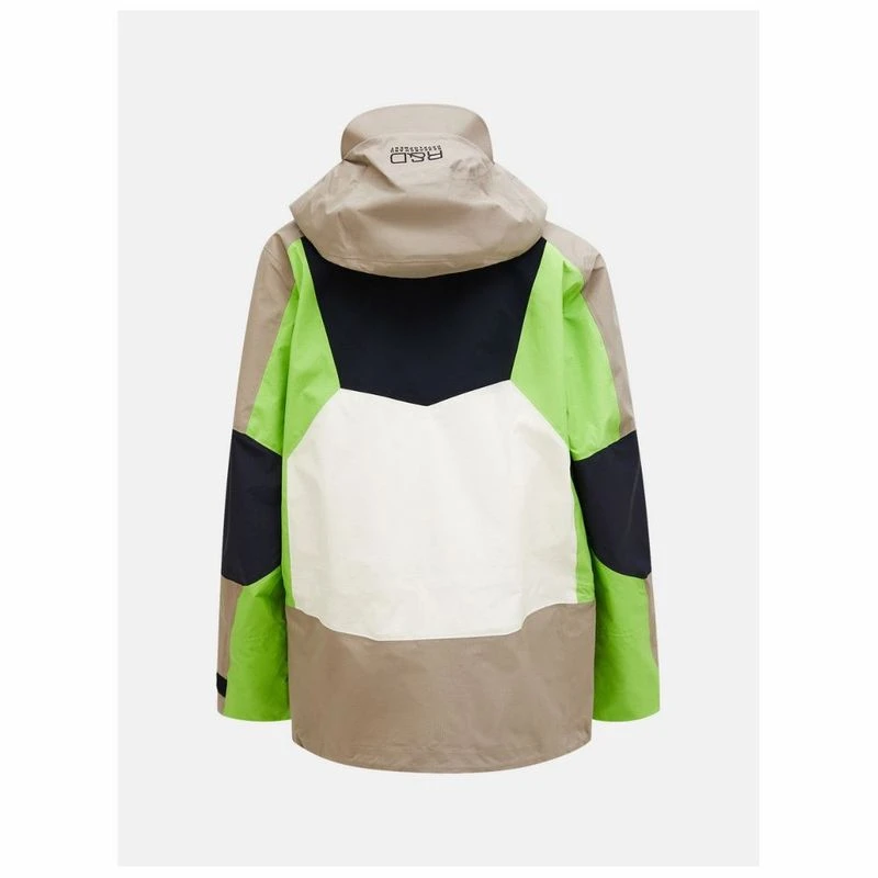 Peak Performance Mens Vertical Gore Jacket (Avid Beige) | Sportpursuit