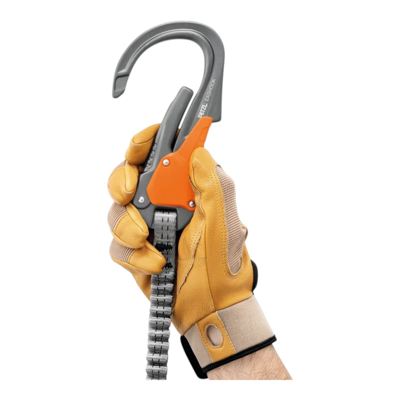 Petzl Longe 112cm Scorpio Eashook SW (Gray/Orange) | privatesportshop.