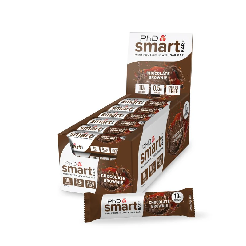 PhD Smart Bar (Choc Brownie - 24 x 32g - Short Dated) | Sportpursuit.c