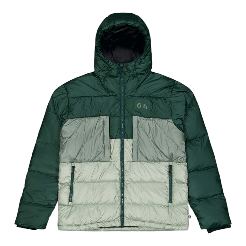 Picture Mens Hi Puff Down Down Jacket (Green) | Sportpursuit.com