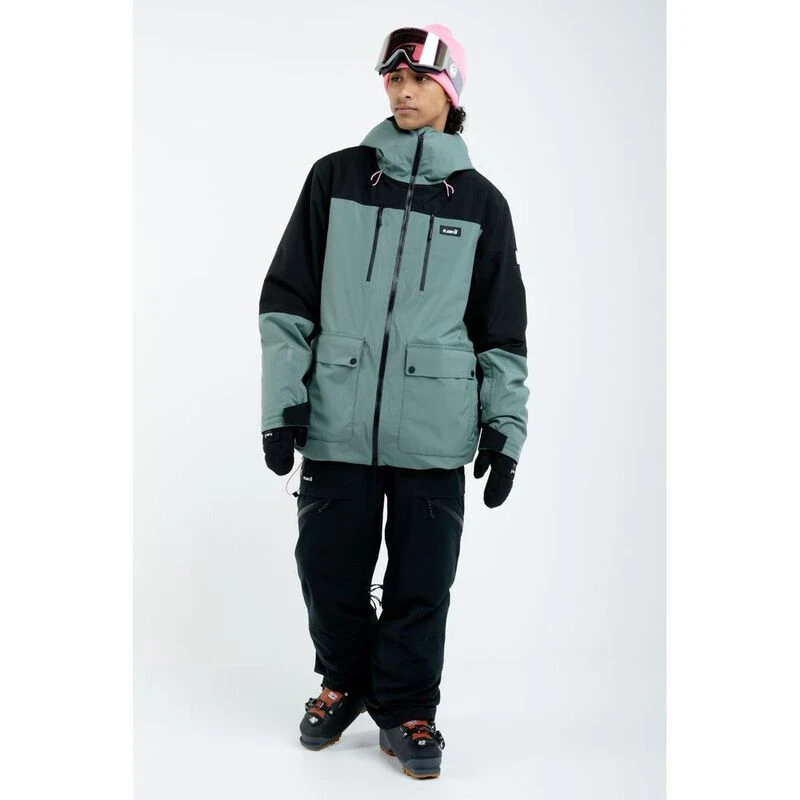 Planks Mens Good Times Jacket (Sage Green) | Sportpursuit.com