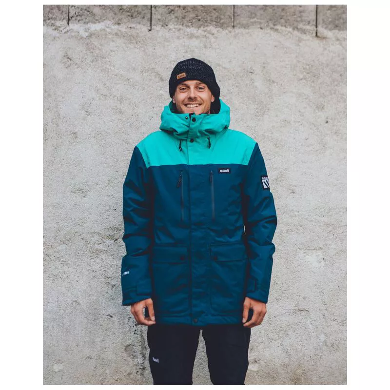 Planks Mens Good Times Insulated Jacket (Ocean Blue) | Sportpursuit.co