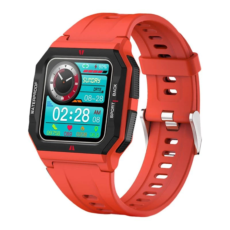 Platyne Montre de tous les jours Dwac 151 (Rouge) | privatesportshop.f