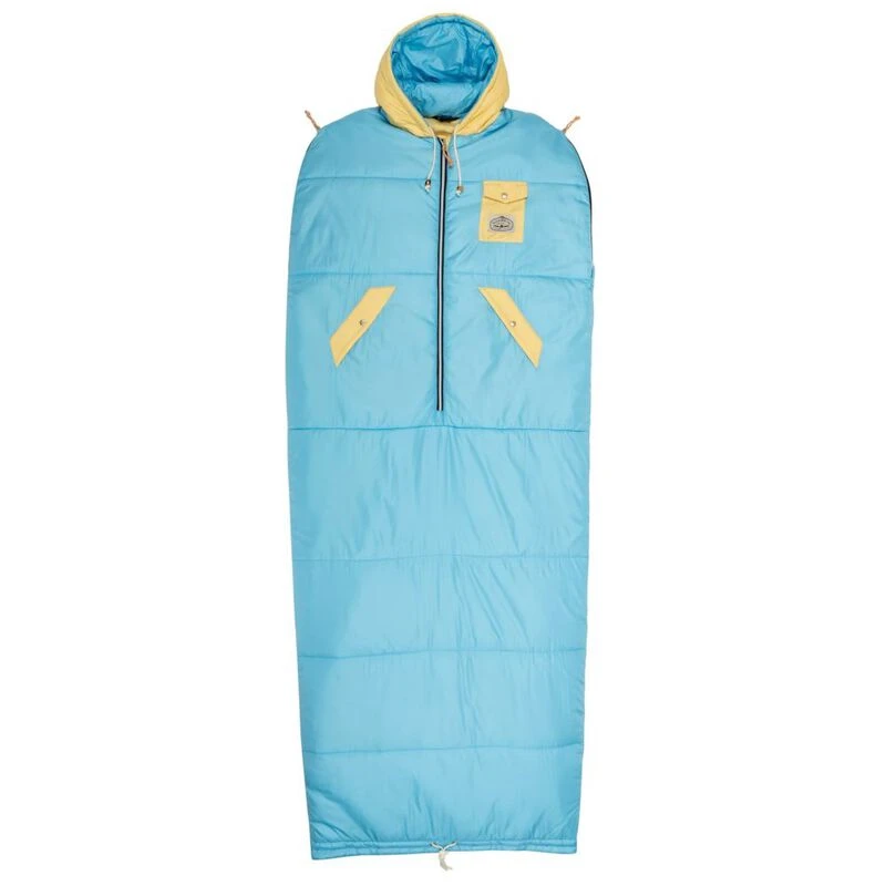 Poler Napsack Sleeping Bag (Powder Blue/Daisy) | Sportpursuit.com