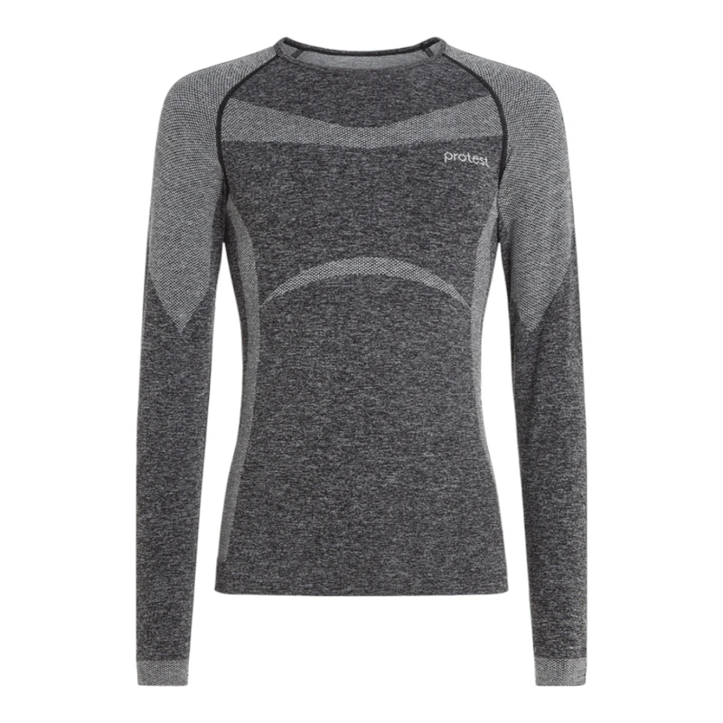 Protest Sous-couche haut Prtkombu Femme (Dark Grey Melee) | privatespo