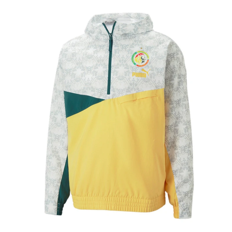 Puma Mens FSF Hoody (White/Mustard Seed) | Sportpursuit.com