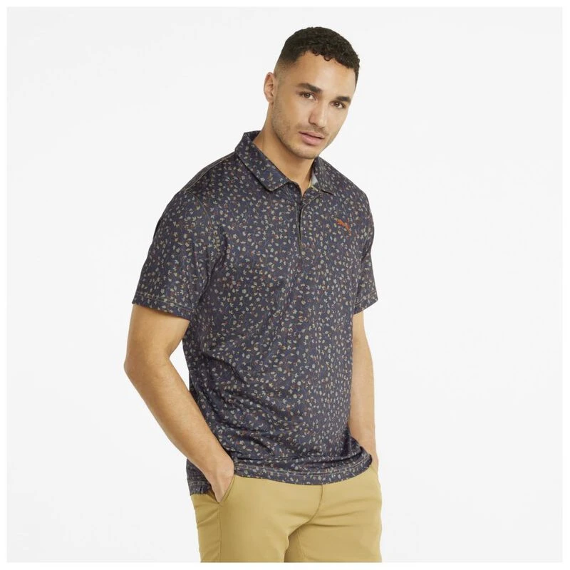 Puma Mens Fancy Polo (Blue) | Sportpursuit.com
