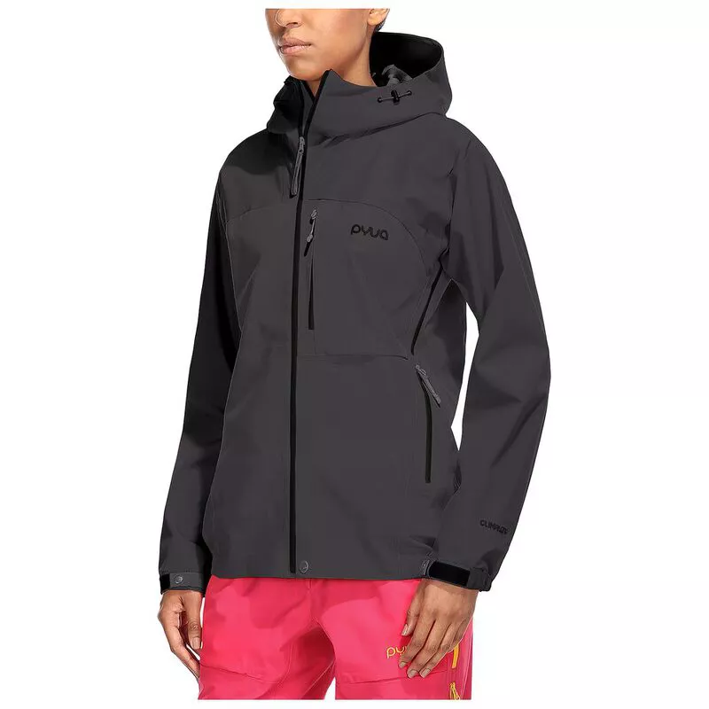 Pyua Womens Breakout 2.0 Jacket (Almost Black) | Sportpursuit.com