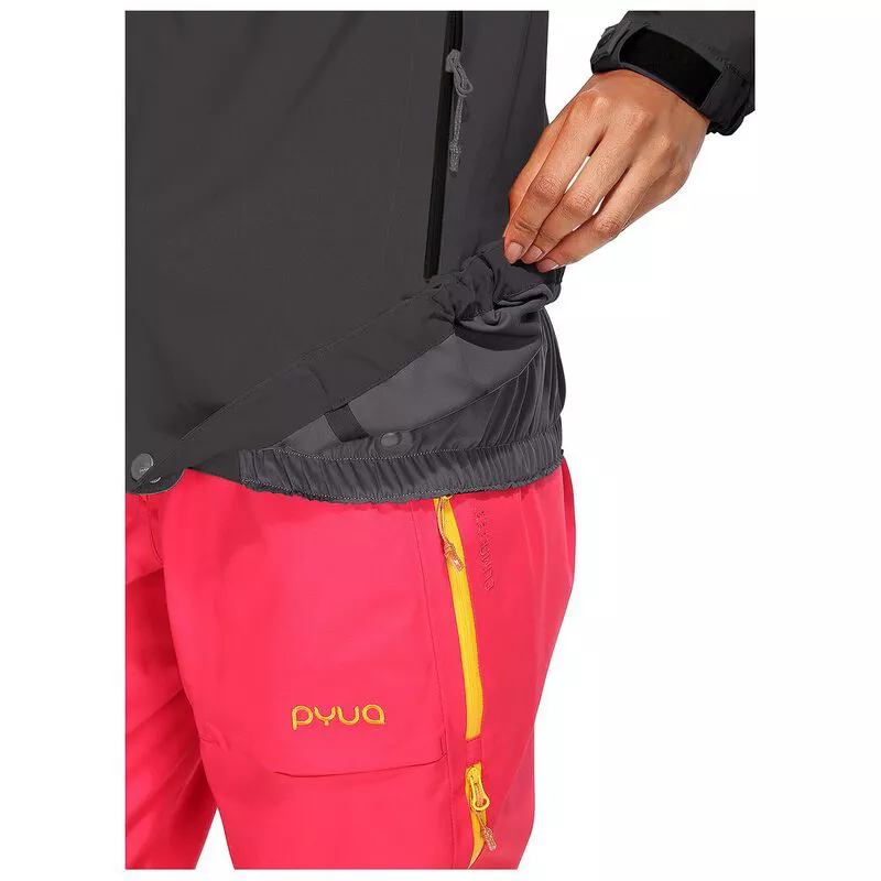 Pyua Womens Breakout 2.0 Jacket (Almost Black) | Sportpursuit.com