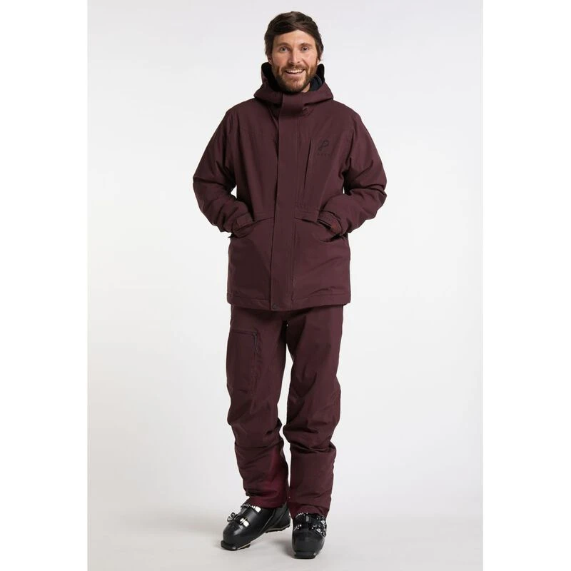 Pyua Mens Everwarm Hoodie (Russet Red) | Sportpursuit.com