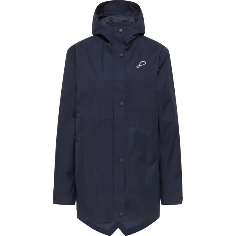 Pyua Womens Evershell Parka (Navy) | Sportpursuit.com