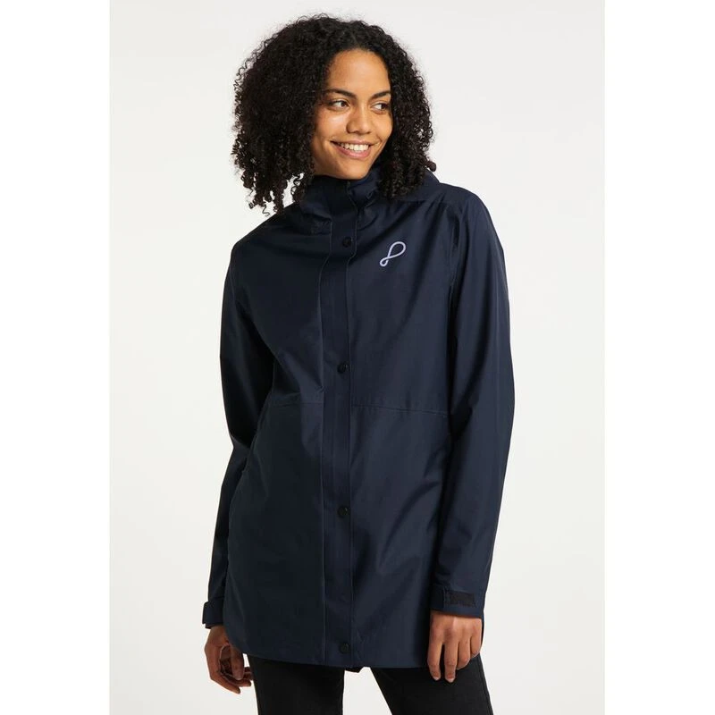 Pyua Womens Evershell Parka (Navy) | Sportpursuit.com