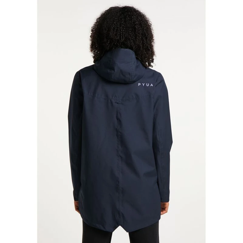 Pyua Womens Evershell Parka (Navy) | Sportpursuit.com