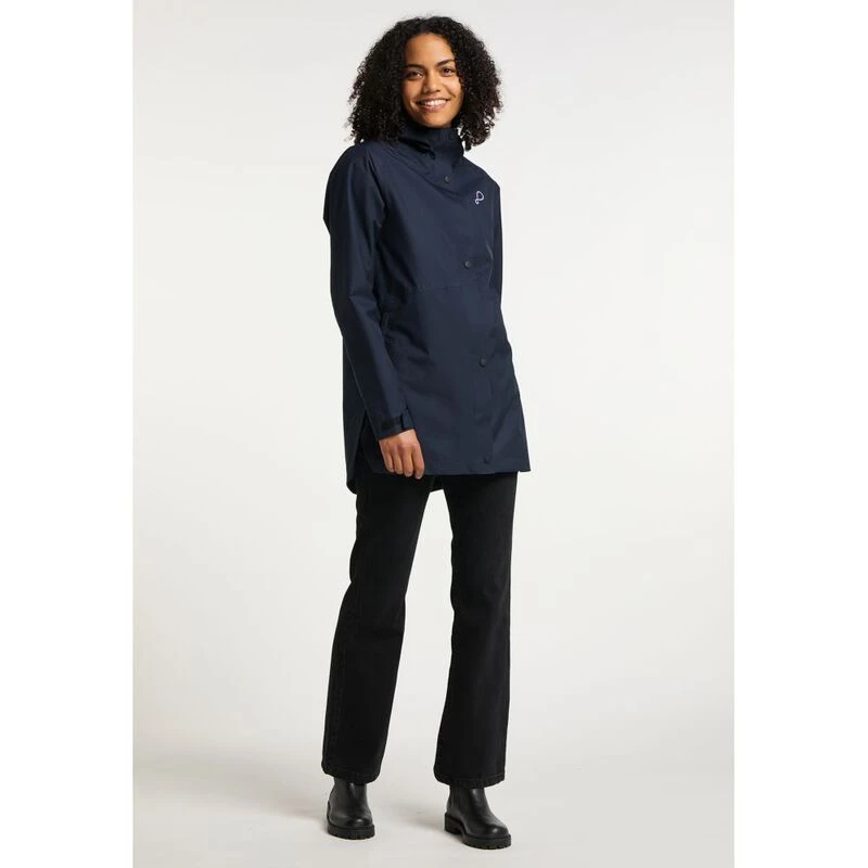 Pyua Womens Evershell Parka (Navy) | Sportpursuit.com