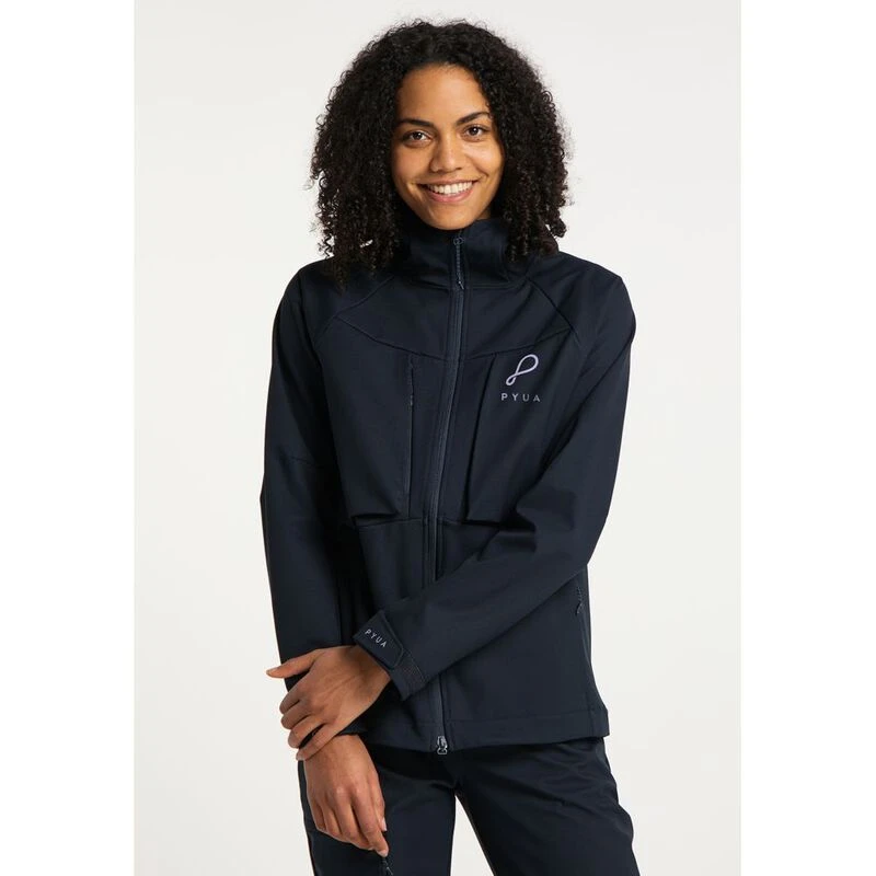 Pyua Womens Eversoft Jacket (Obscure Blue) | Sportpursuit.com