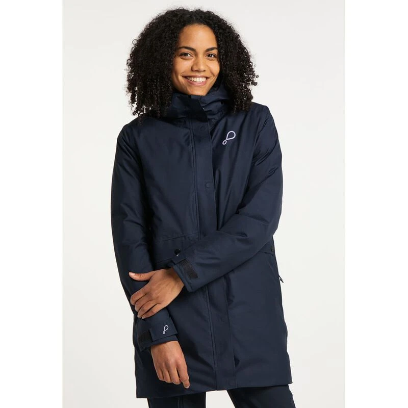 Pyua Womens Everwarm Parka (Navy) | Sportpursuit.com