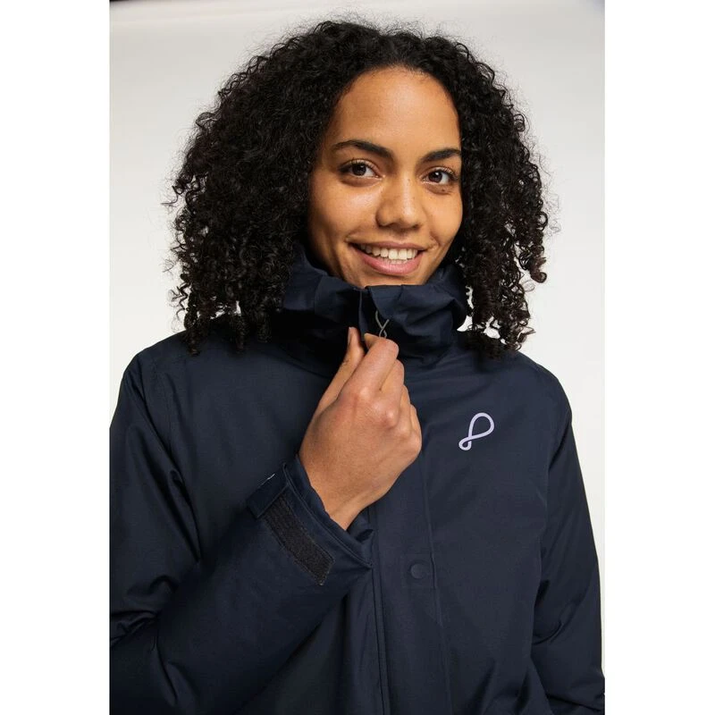 Pyua Womens Everwarm Parka (Navy) | Sportpursuit.com