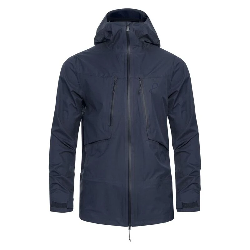 Pyua Mens Evershell 3 Layer Jacket (Obscure Blue) | Sportpursuit.com