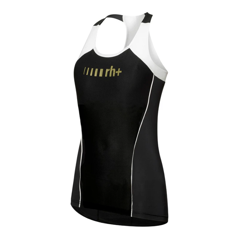 RH Womens Logo Cycling Jersey (Black/White) | Sportpursuit.com