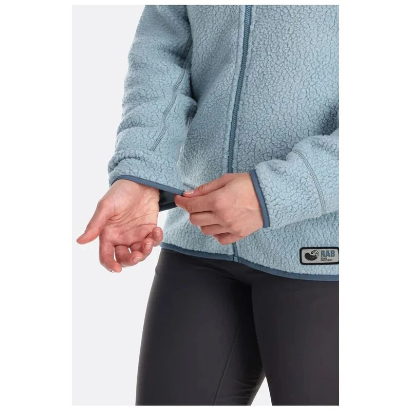 Rab Womens Shearling Jacket (Citadel) | Sportpursuit.com