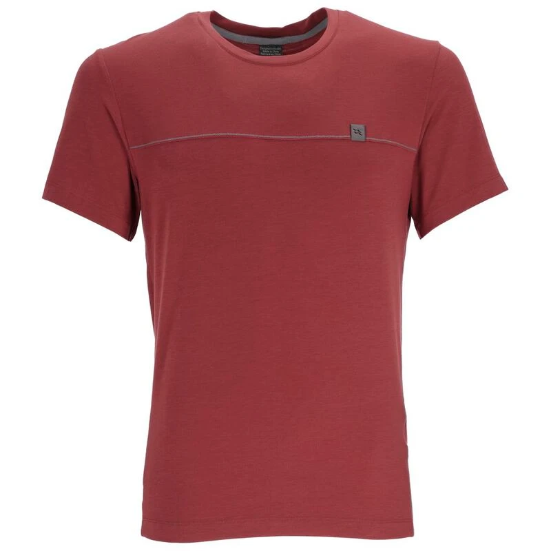 Rab Mens Lateral T-Shirt (Oxblood Red) | Sportpursuit.com