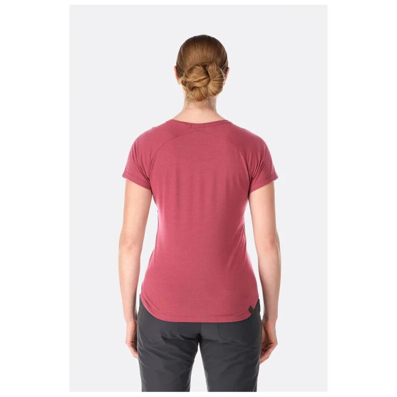 Rab Womens Lateral T-Shirt (Heather) | Sportpursuit.com