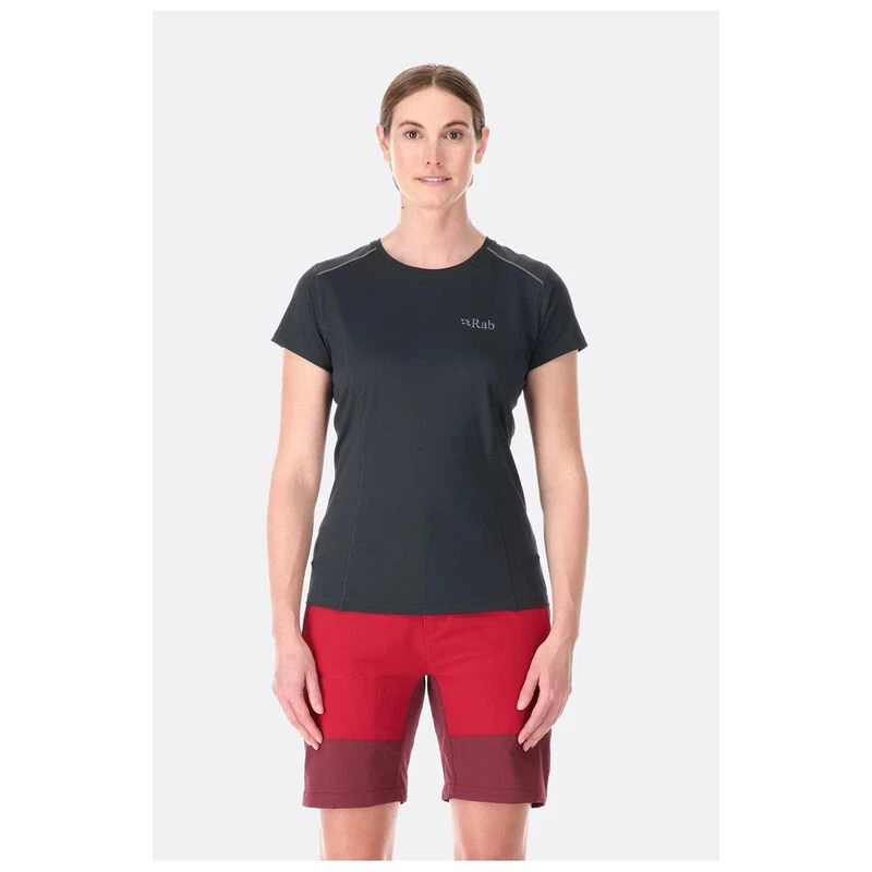 Rab Womens Torque Mountain Shorts (Crimson/Deep Heather) | Sportpursui