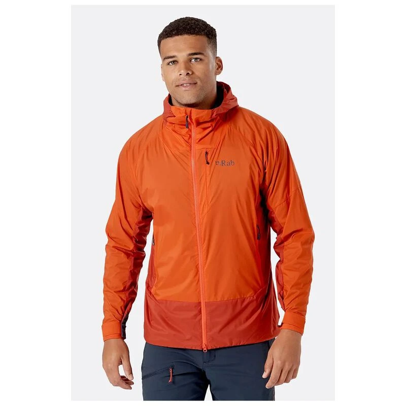 Rab Mens VR Summit Jacket (Red Clay/Firecracker) | Sportpursuit.com